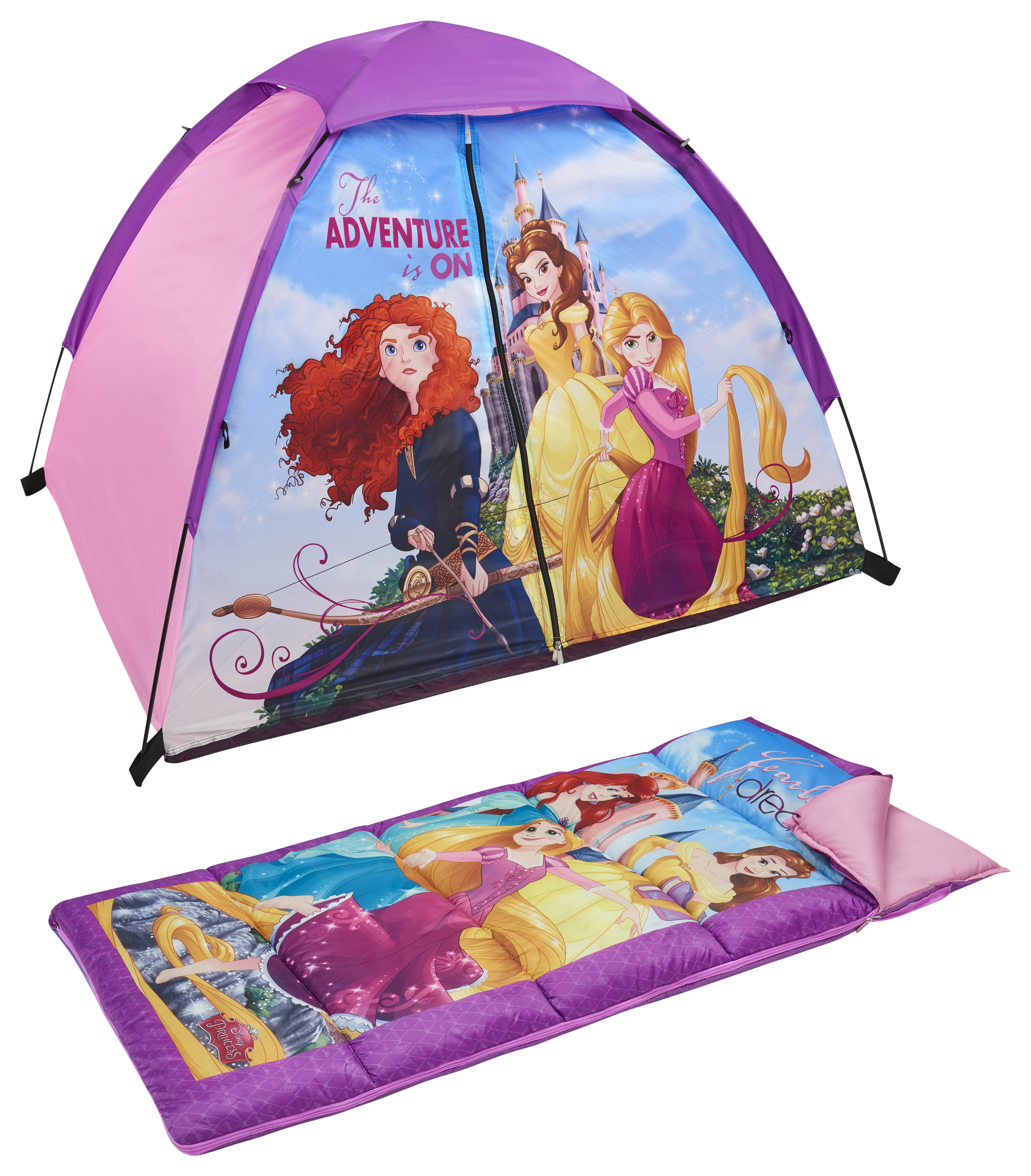 Exxel Outdoors Disney Princesses Camping Set for Kids | Bass Pro Shops